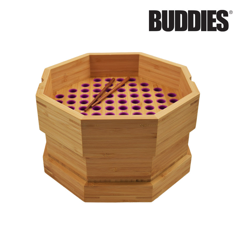 Buddies Bump Box Filler for 1 1/4 Size Pre Rolled Cones - Fills 76 Con